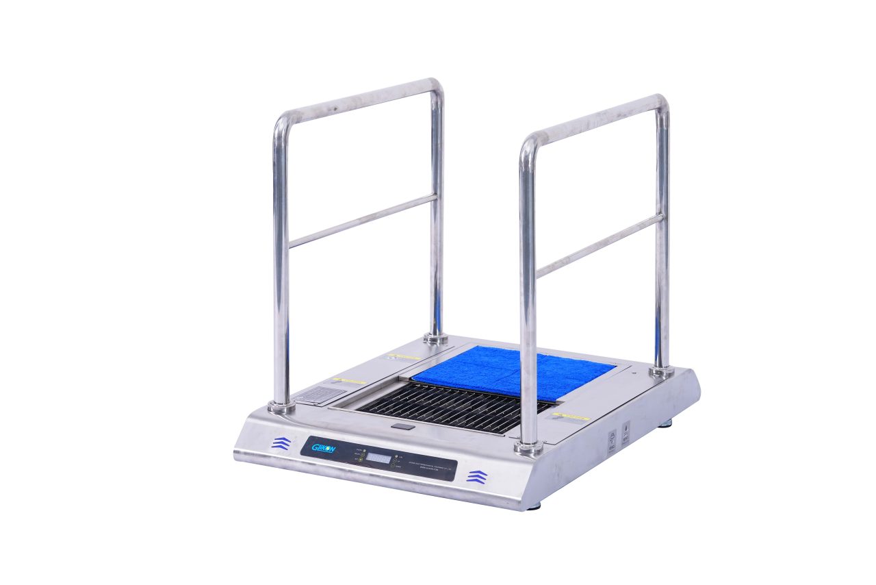 Shoes Cleaner Machine with Handrails N-SJ1050 Upgraded