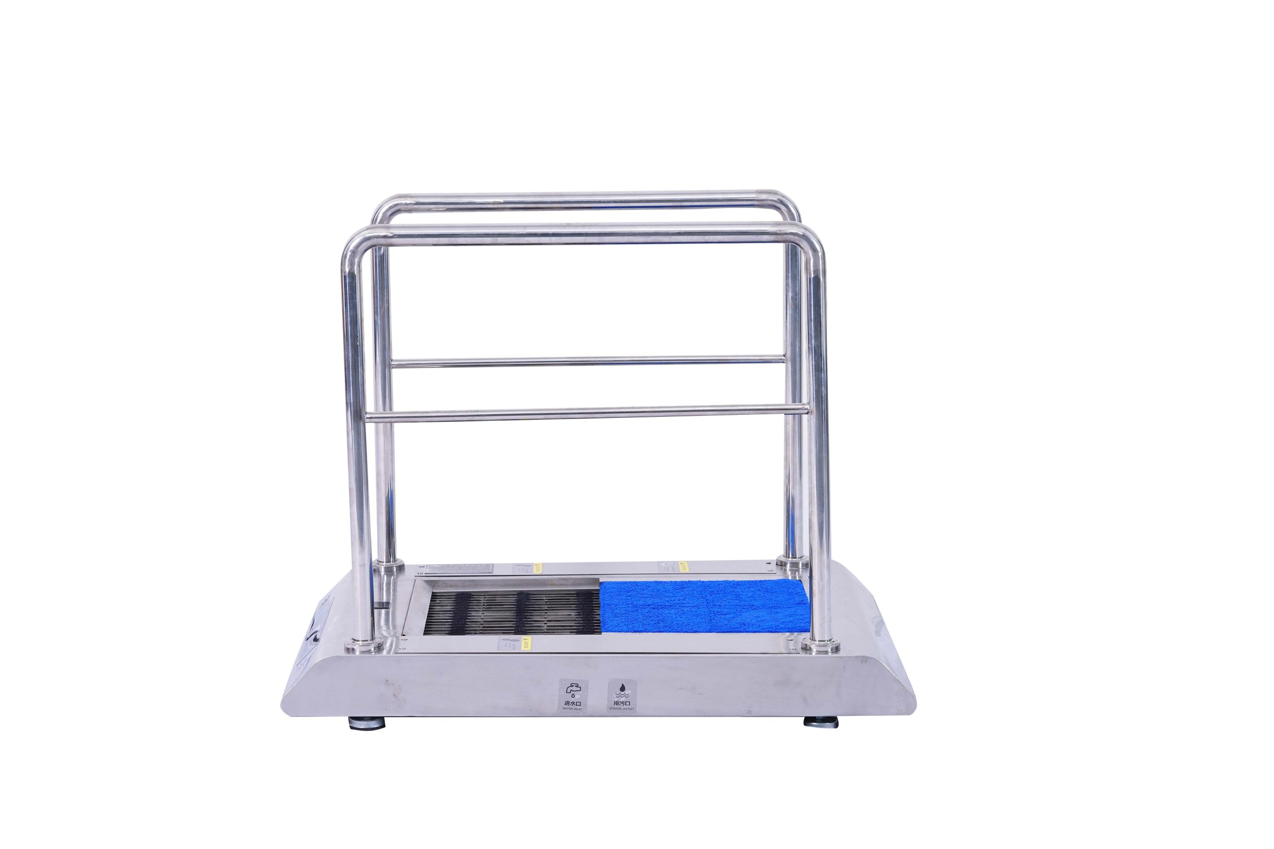 Shoes Cleaner Machine with Handrails N-SJ1050 Upgraded